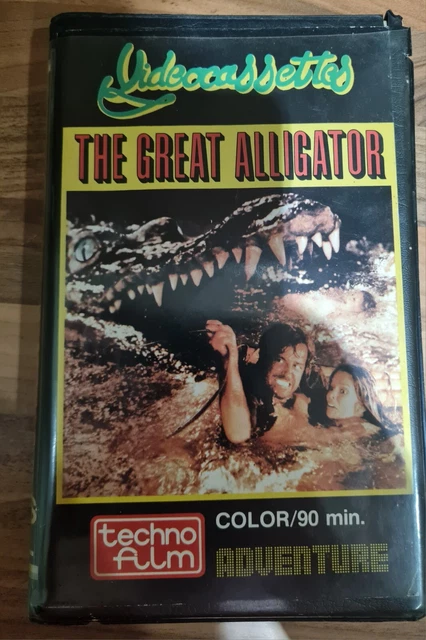 THE GREAT ALLIGATOR Rare Techno Fletcher VHS Pre Cert Horror £90.00 ...