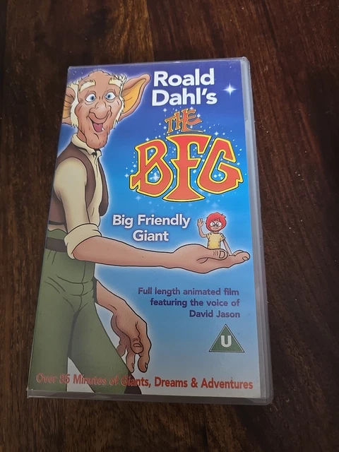 RONALD DAHL'S THE BFG Big Friendly Giant VHS PAL Video £1.75 - PicClick UK