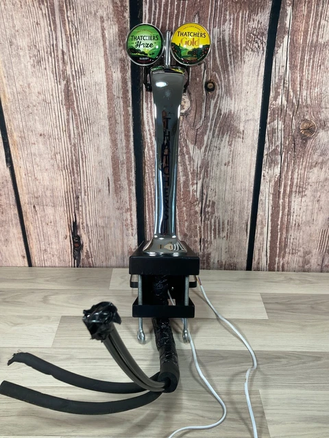 THATCHERS GOLD THATCHERS Haze Twin Pump Cider Font Tap Man Cave Bar ...