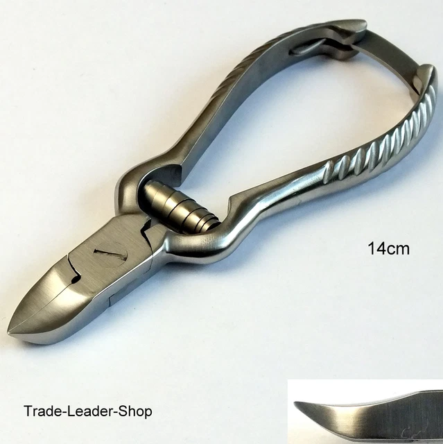NAIL CLIPPER NAIL Cutter Turn Bull With Spring / Lock 14 cm $25.93 ...
