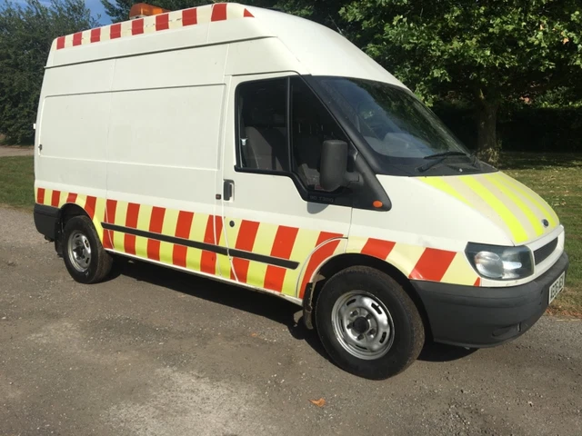 FORD TRANSIT COMPRESSOR/ electric van Ex national grid £2,195.00 ...