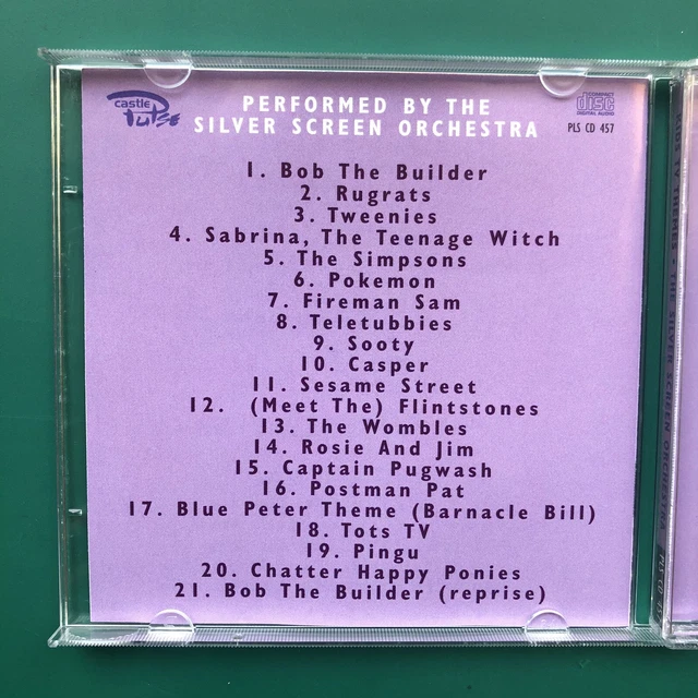 KIDS TV THEMES Children's Pop Soundtracks CD Tweenies Teletubbies Pingu ...