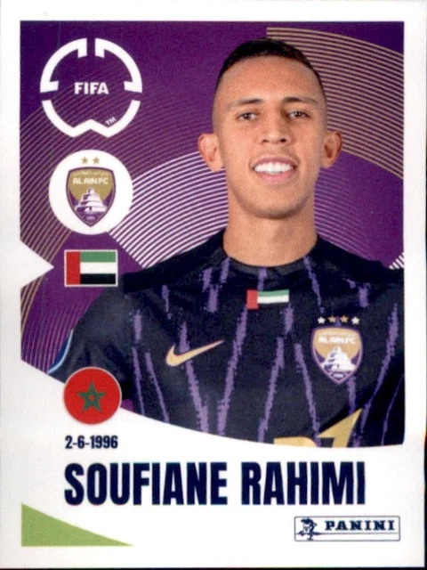 PANINI FIFA CLUB World Cup 2025 Sticker 459 Soufiane Rahimi al Ain Club ...