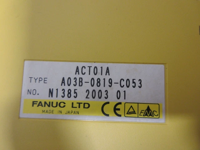 FANUC I/O MODULE A03B-0819-C053 N1385 2003 01 EUR 99,56 - PicClick FR