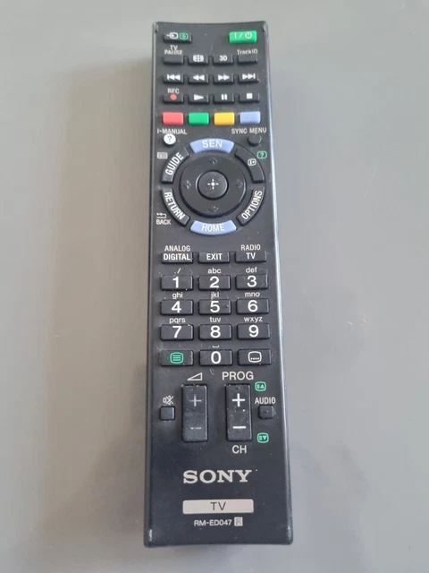 RM-ED047 REMOTE CONTROL Replacement For Sony Bravia TV KDL-40HX750 KDL ...