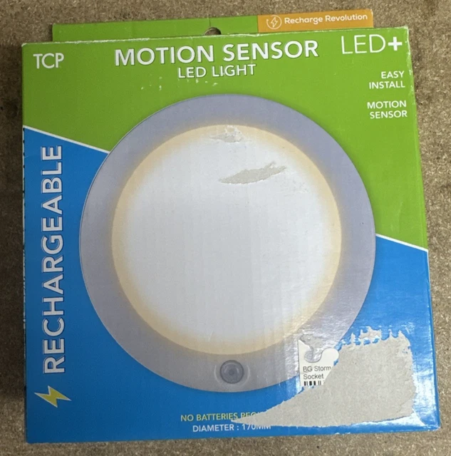 TCP RECHARGEABLE MOTION Sensor Led Light £9.99 - PicClick UK