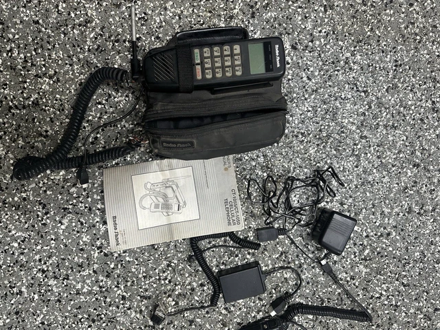 RADIO SHACK BAG Phone CT-1055-Untested-Vintage £10.70 - PicClick UK