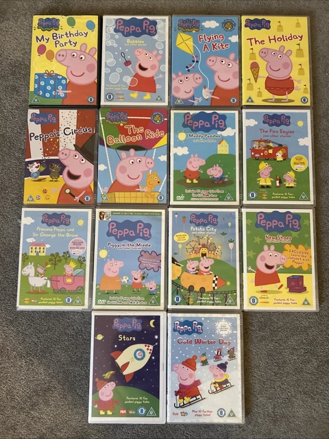 PEPPA PIG DVD Bundle X14 DVDs Kids Favourites Cartoon Stories. X14 £13. ...