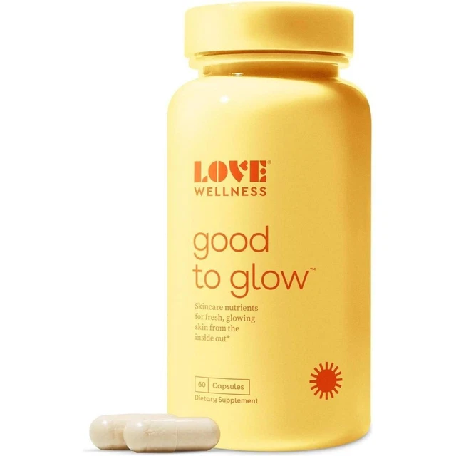 LOVE WELLNESS GOOD to Glow Collagen Supplement - 60 Capsules £39.95 ...
