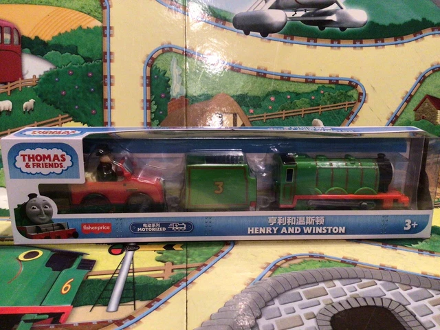 THOMAS THE TANK engine trackmaster trains Henry & Winston New In Box £ ...
