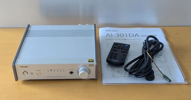 AMPLIFICATEUR INTÉGRÉ TEAC AI-301DA DAC noir haute qualité sonore #0003 ...