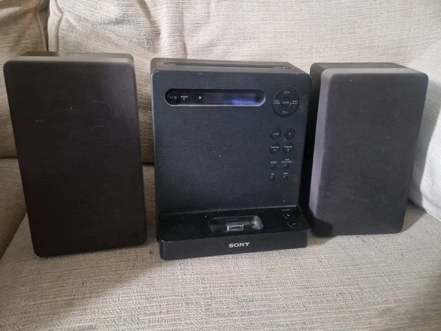 SONY CMT-LX40I MICRO Hi-Fi Component System with Vintage iPod support ...