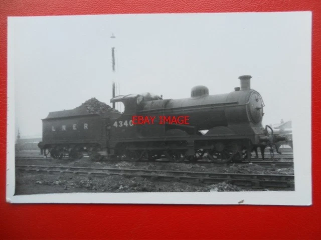 PHOTO LNER Ex Gnr Ivatt Class D2 4-4-0 Loco No 4340 £3.00 - PicClick UK