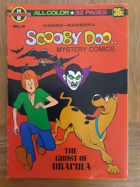 RARE SCOOBY DOO Mystery Comic #4, Hanna-Barbera HB 1977, The Ghost Of ...
