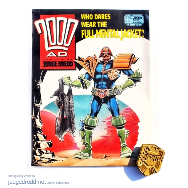 2000AD PROG 578 Judge Dredd Comic Very Good to Excellent Condition (A ...