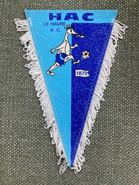 RARE VINTAGE LE Havre AC Athletic Club Pennant Football France 1872 ...