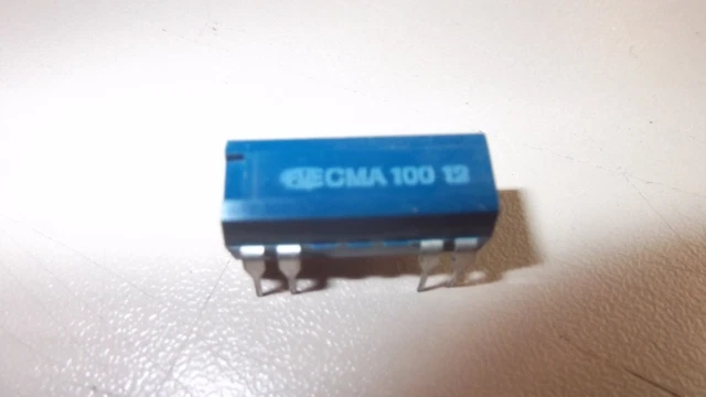 RELE RELAIS RELAY REED 12 volt DC 1 contatto 0,5A FEME CMA 100 12 OLD ...