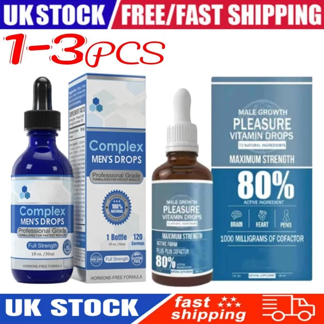 NEXUSBIO LABS COMPLEX Men's Drops, New Secret Drops for Strong Men 1 ...