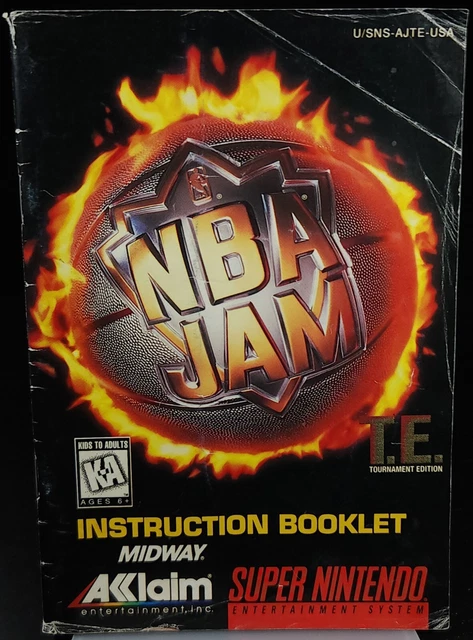 NBA JAM TOURNAMENT Edition | Super Nintendo | SNES | U/SNS-AJT-USA ...