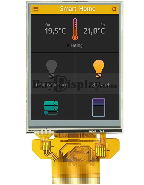 Serial Spi 28 Inch 240x320 Ips Tft Lcd Display Panel Wresistive Touch Panel Eur 955 Picclick It 