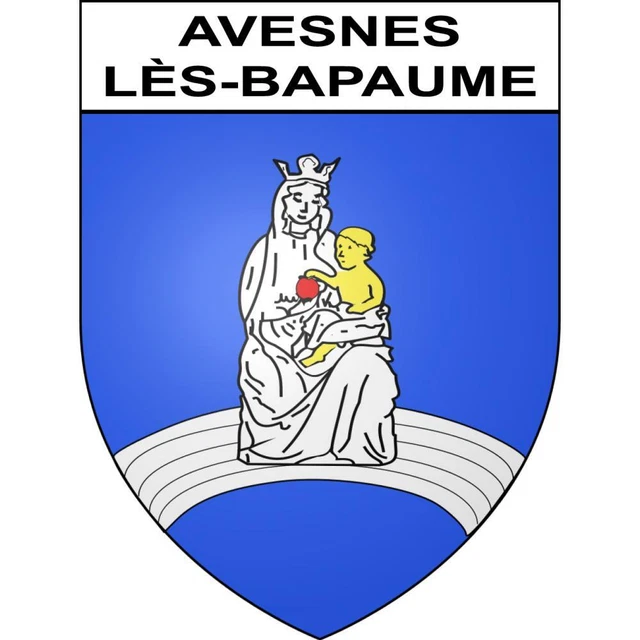 AVESNES-LÈS-BAPAUME 62 VILLE sticker blason écusson autocollant adhésif EUR 6,99 - PicClick FR