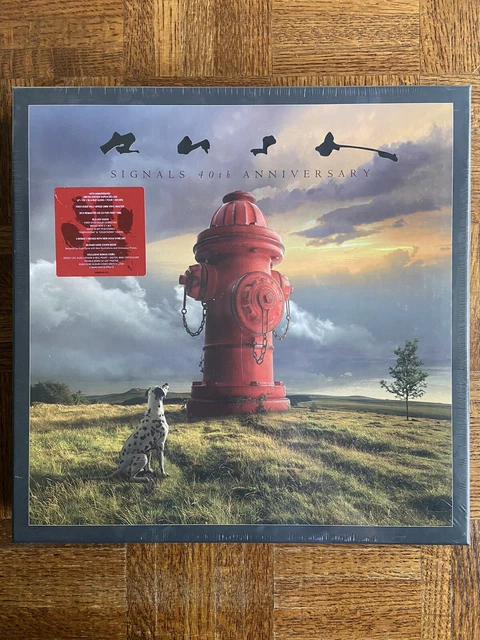 RUSH SIGNALS 40TH Anniversary Remaster Super Deluxe Box Set CD Lp Blu ...