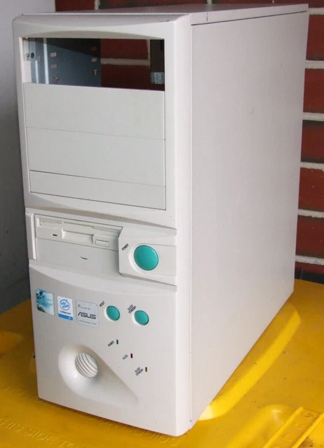 MID TOWER ATX computer case from Pentium 4 era with 350W power supply ...