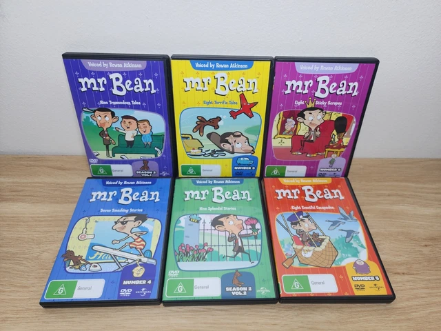 MR BEAN THE Animated Series 6x DVD COMPLETE DVDs PAL Comedy *FREE POST ...
