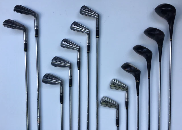 GOLF SET COMPLETE Henry Cotton Nicoll extra Irons 3-10 & 1-4 Drivers ...