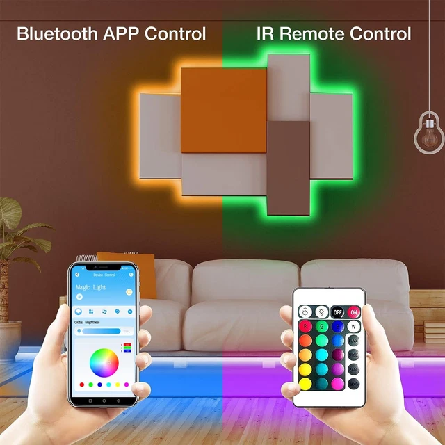 PHOPOLLO LED STRIP Light, 40m led Light Strips with Remote & 40M, Multi ...