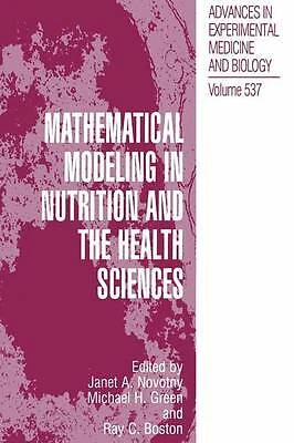 MODÉLISATION MATHÉMATIQUE EN nutrition et sciences de la santé ...