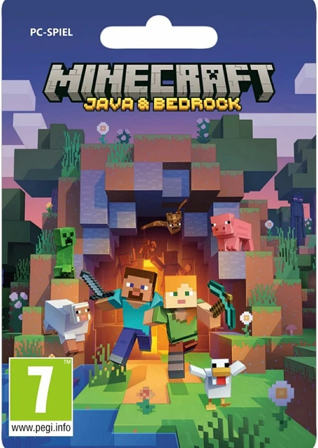 [PC GAME KEY] Minecraft: Java + Bedrock Edition- (Ita-WW) EUR 23,99 - PicClick IT