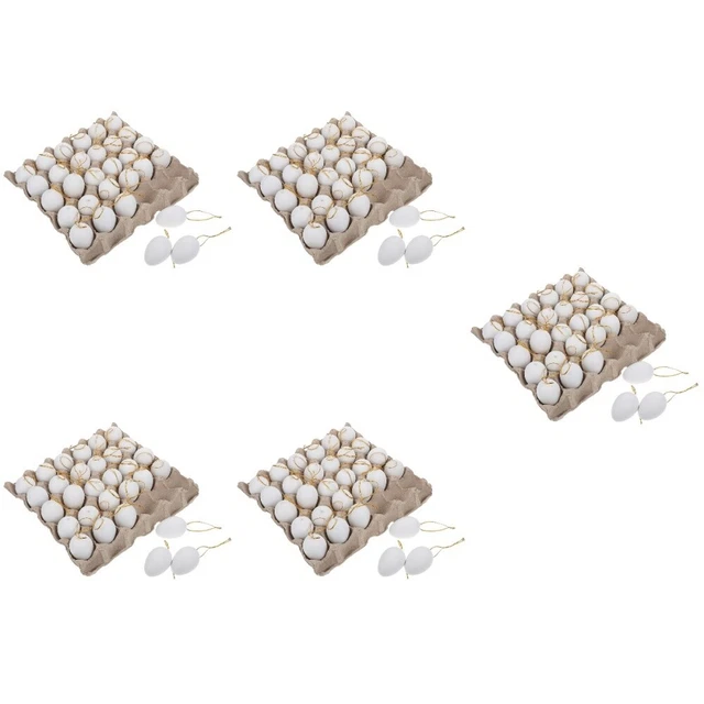 5 SET SIMULAZIONE uova finte per desktop bambini pittura fai da te ...