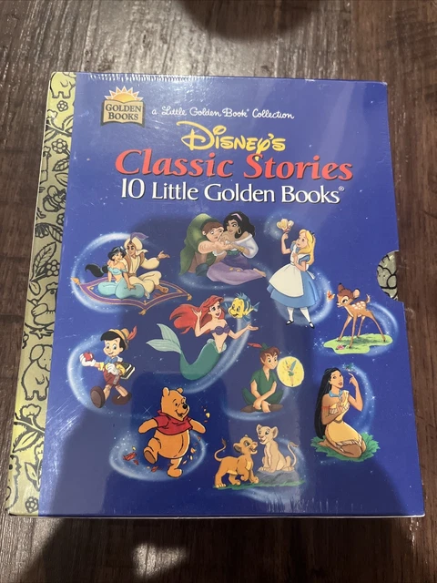 VTG WALT DISNEY Little Golden Books Boxed Set 10 Sealed New Classic ...