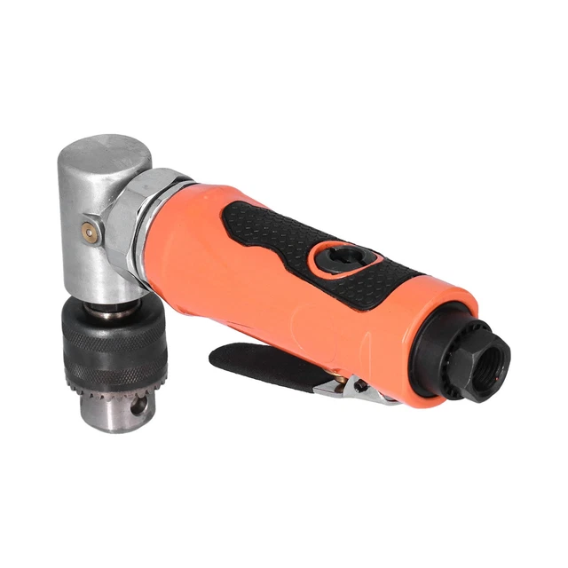 PNEUMATIC DRILL AIR Angular Drilling 90°1/4in 6.5mm Elbow Head KP‑555L ...