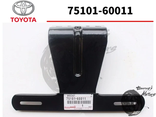 TOYOTA GENUINE 69-86 LAND CRUISER Front License Plate Bracket FJ40 FJ60 ...