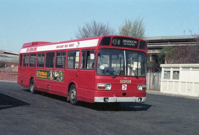 COLOUR NEGATIVE, NORTHERN General, Leyland National, OCN226L, Midland ...
