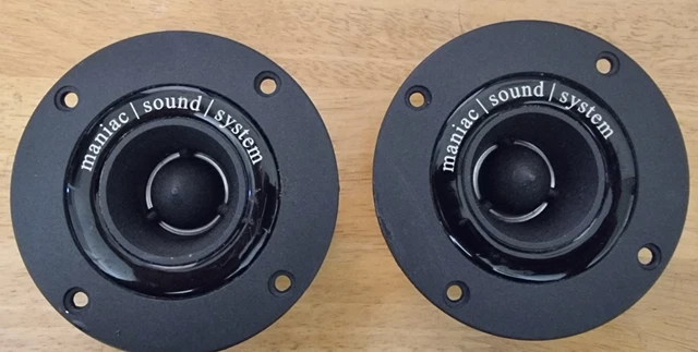 PAIR OF MNC Bullet Tweeters 200w 8 Ω Manic Sound System £47.42 ...