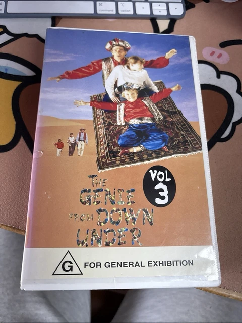 THE GENIE FROM Down Under (VHS, 1996) Australian 90s Childrens TV Show ...