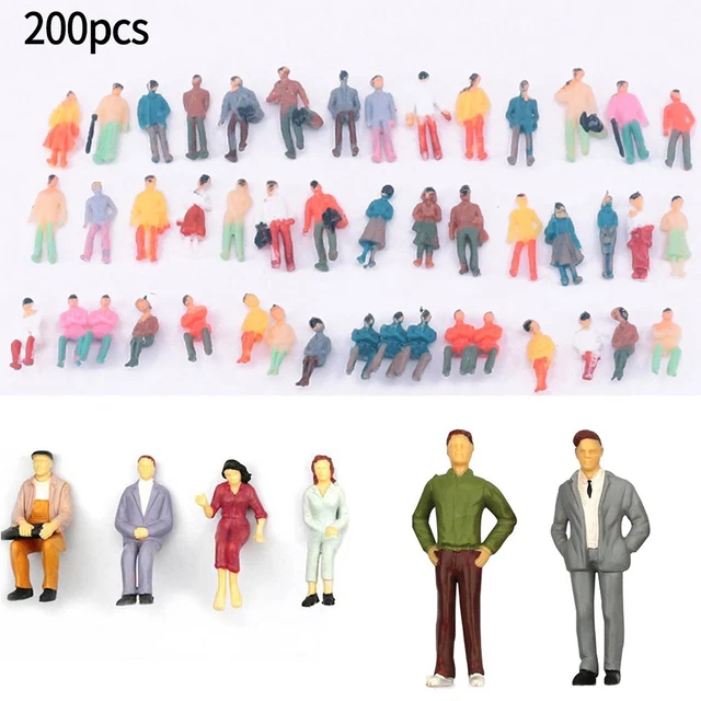 FIGURINES NEUVES MODÈLE modèle mannequin personnes figurines peintes ...