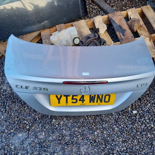 MERCEDES CLK W209 Coupe Tailgate Boot Lid Paint Code 744 Spoiler 2002 ...