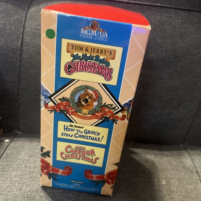 HOW THE GRINCH Stole Christmas MGM Cartoon Christmas Tom Jerry VHS Set ...
