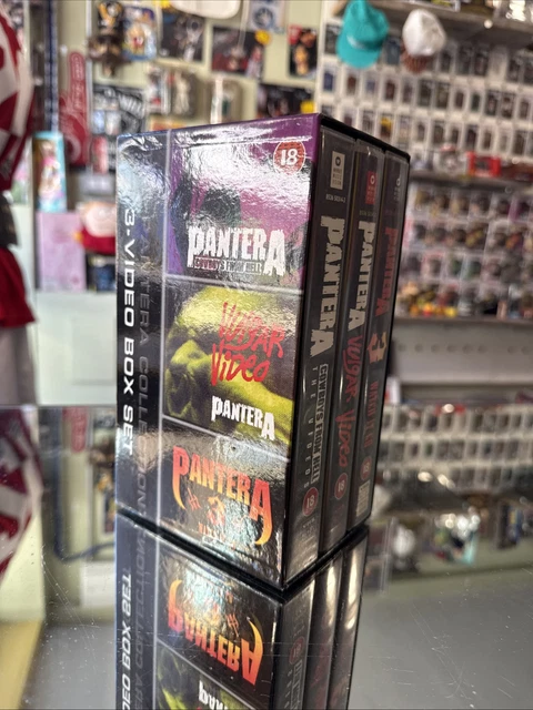THE PANTERA COLLECTION 3 Video VHS Box set Vgc Rare Collectible Rock £ ...