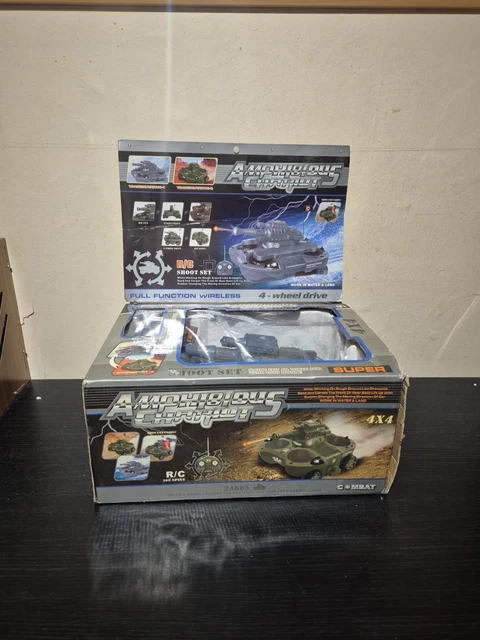 RC AMPHIBIOUS VEHICLES Radio Remote Control Amphibious Tank £25.00 ...
