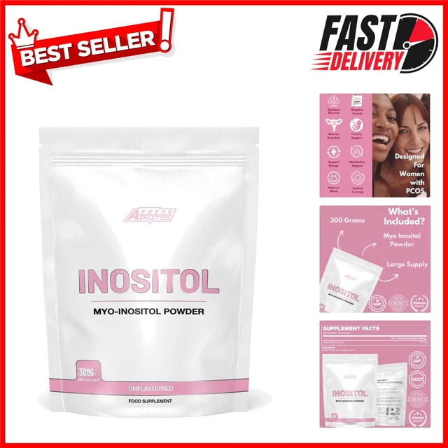 100% PURE 300G Myo-Inositol Powder - Supports Ovarian Function ...
