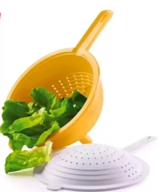 TUPPERWARE COLINO DOPPIO Giallo Senape E Bianco EUR 29,90 - PicClick IT