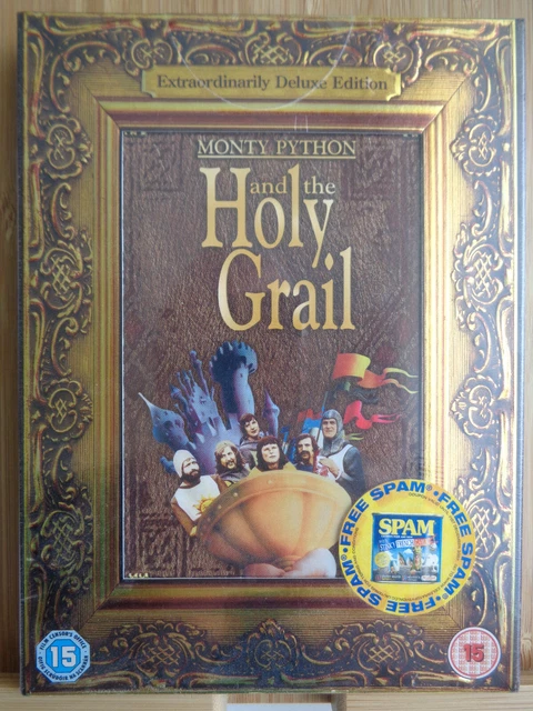 MONTY PYTHON AND THE HOLY GRAIL Deluxe Edition (Sony UK 2x DVD + 1x CD ...