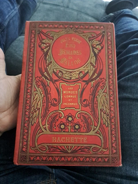 LIVRE ANCIEN JULES Verne 5 Semaines En Ballon Hachette HETZEL EUR 10,00 ... LIVRE ANCIEN JULES Verne 5 Semaines En Ballon Hachette HETZEL EUR 10,00 ...