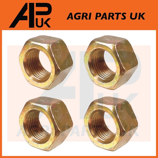 4 DRAWBAR STUDS Axle Hex Nuts 3/4 UNF for Massey Ferguson 4360 4365 ...