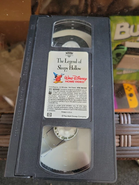 Walt Disney Mini Classics Vhs Ntsc The Legend Of Sleepy Hollow Eur 448 6567